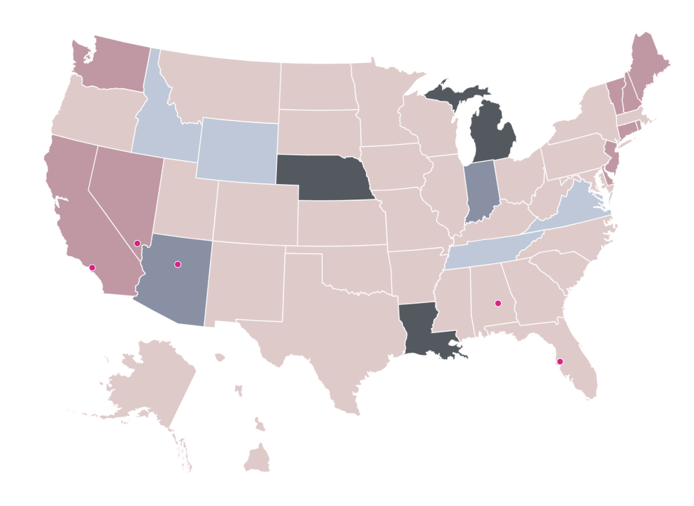 Surrogacy Laws by State | Surrogacy-Friendly States Map – SurrogateFirst